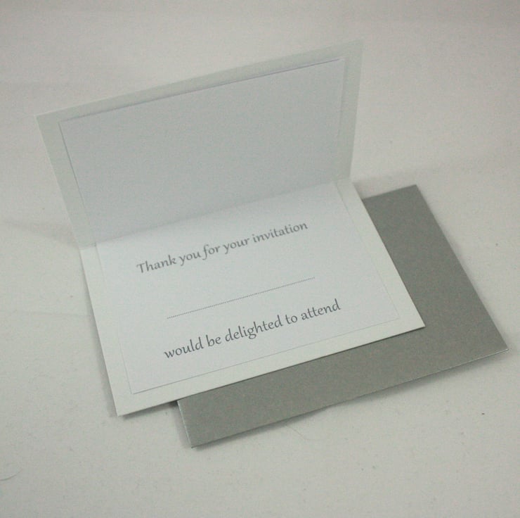 Pack of handmade acceptance & with regret c... - Folksy