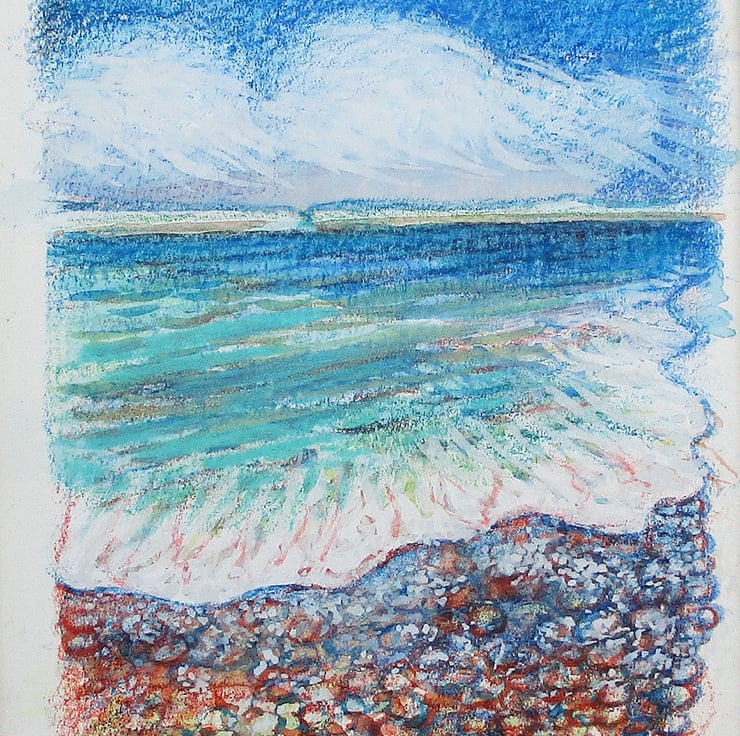 Caithness Coast - Original Watercolour and Mixe... - Folksy