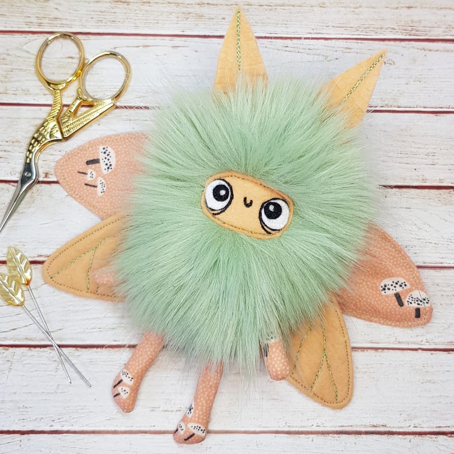 Green Mothling Mushroom - Folksy