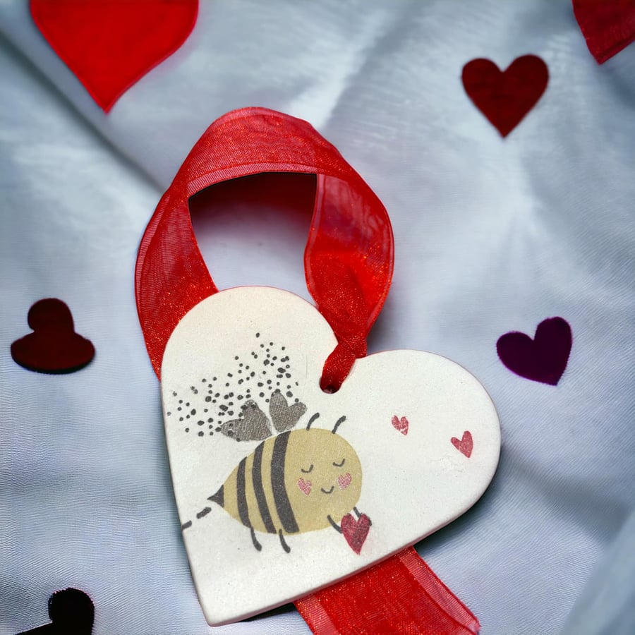 Valentines Gift Tag - Folksy