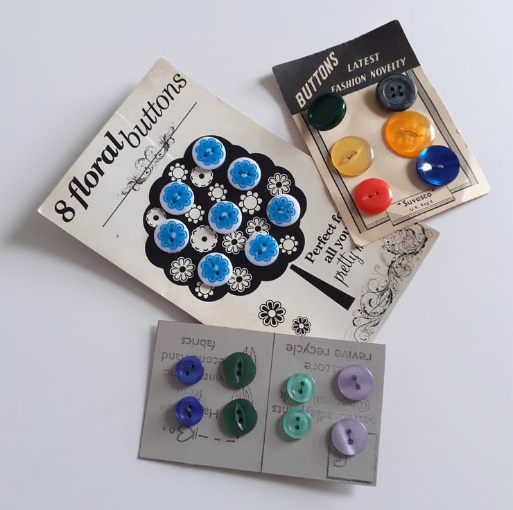 Vintage upcycled haberdashery for sewing ideas ... - Folksy