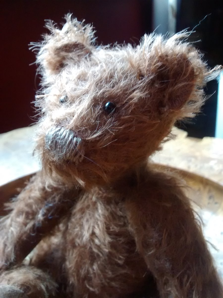 7 inch Traditional Style Mohair Teddy Bear. - Folksy