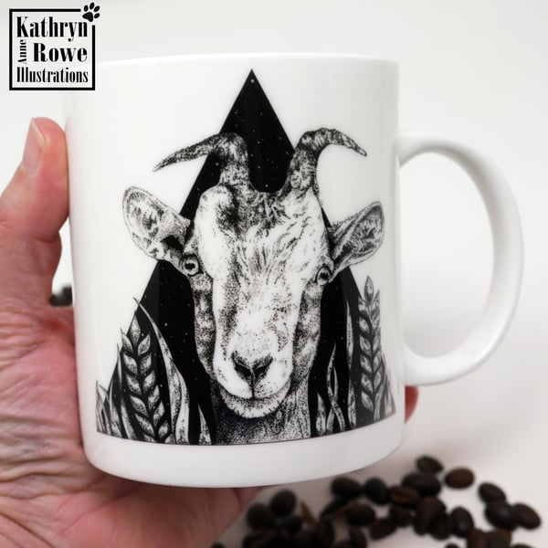 Goat, Goat Mug, Goat Decoration, Goat lover gif... - Folksy