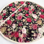 round quilted pyjama case, nightwear bag for yo... - Folksy