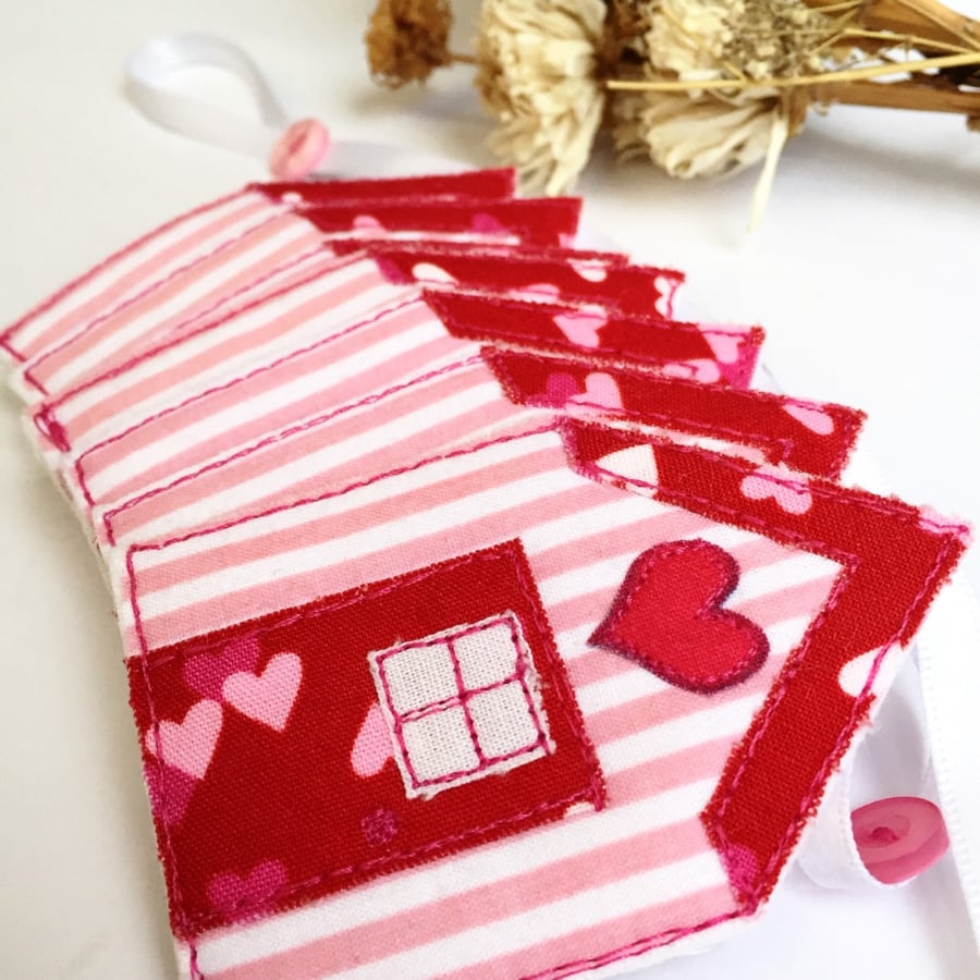 Beach Hut Bunting - Folksy