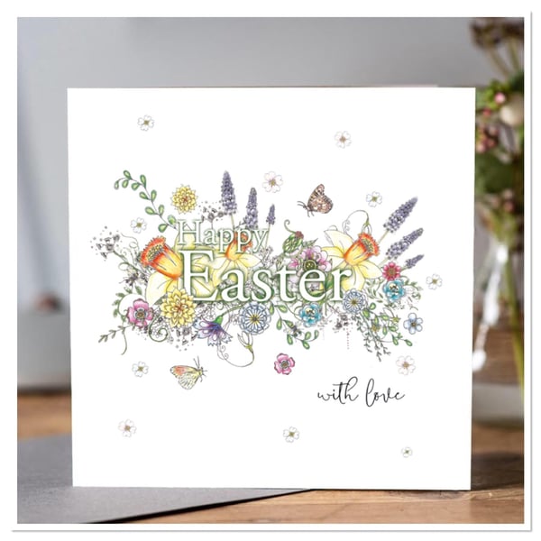 Beautiful Easter Greeting card - Folksy