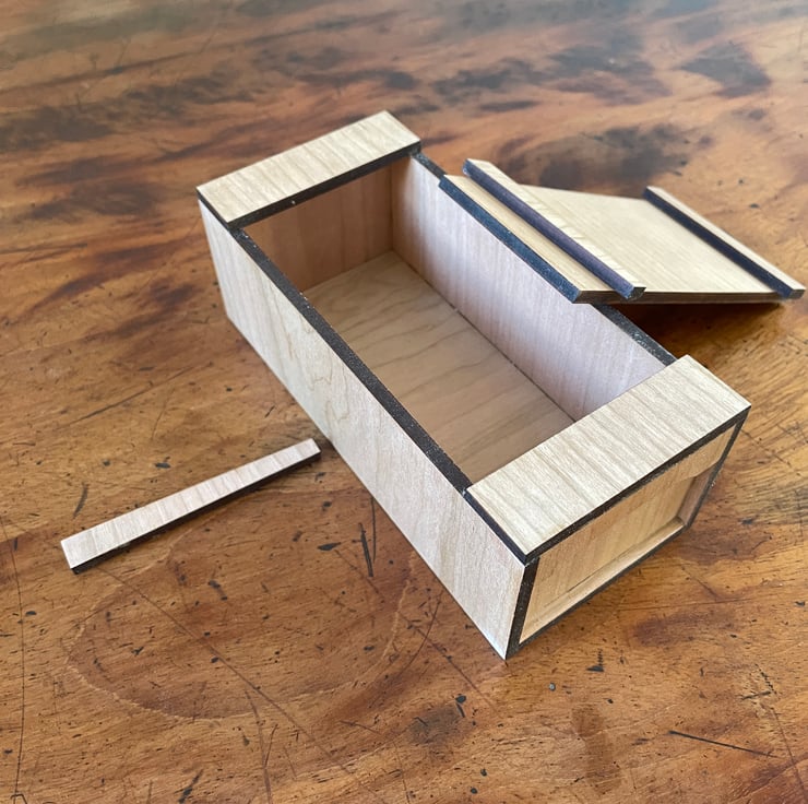 Miniature Japanese Toolbox for your desk or kee... - Folksy