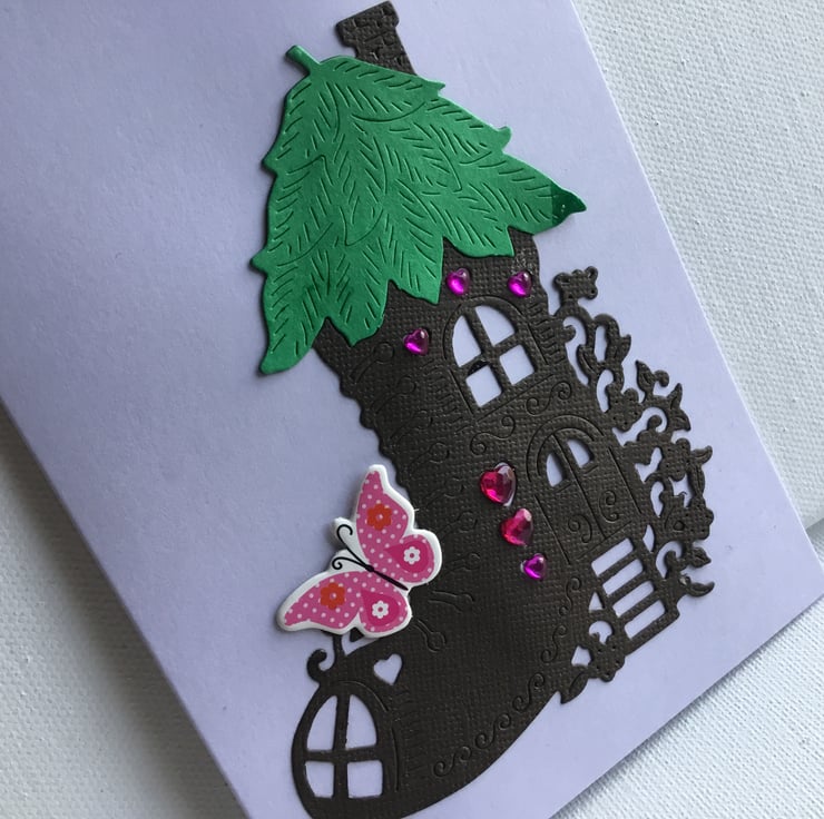 New home card. Fantasy shoe card. Any occasion ... - Folksy