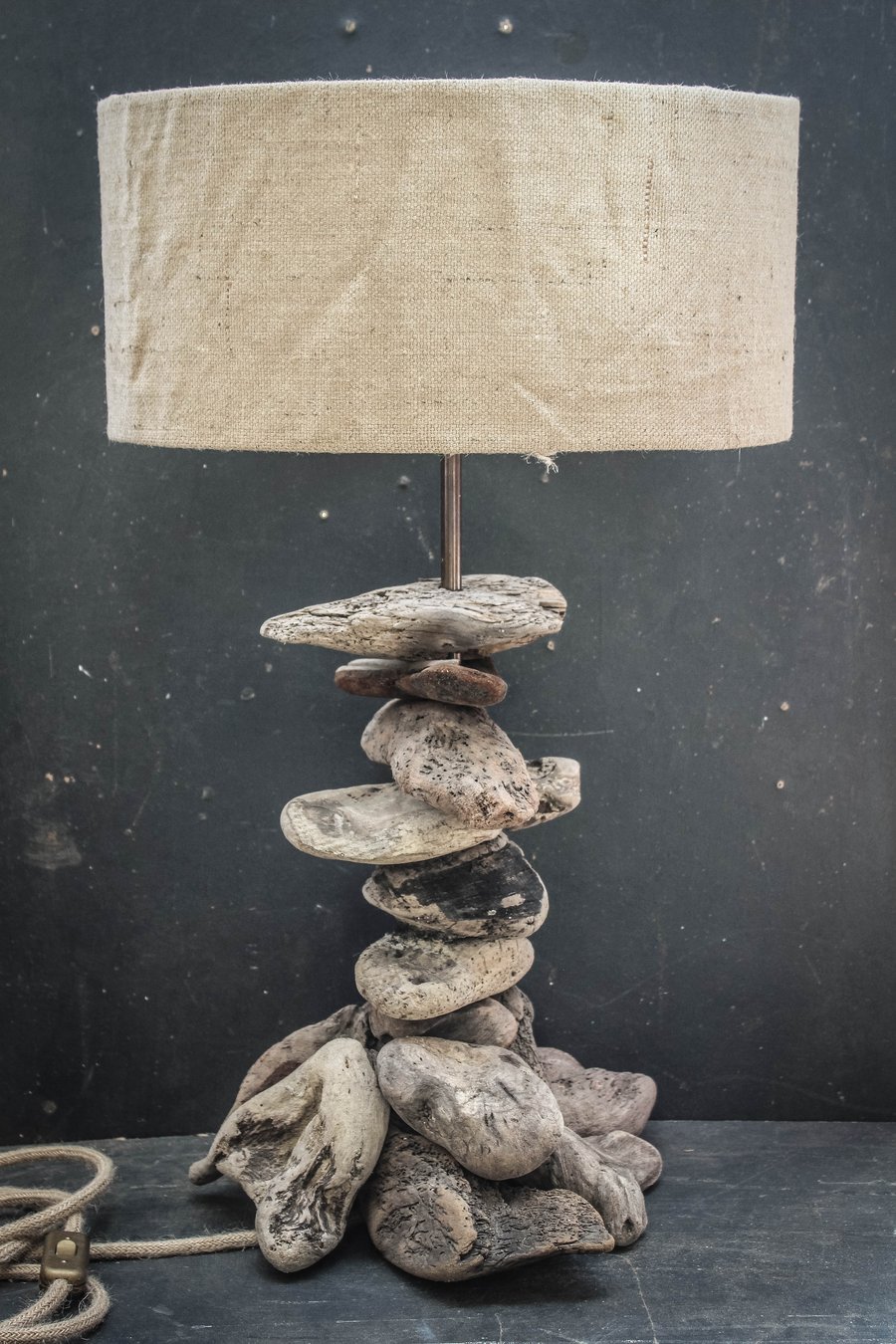 Driftwood Table Lamp,Rustic Driftwood Lamp,Dri... - Folksy