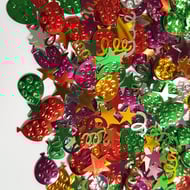 5g Craft Sequin Confetti - Party Mixed - Balloo... - Folksy