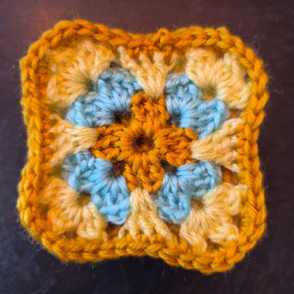 Handmade Crochet Granny Squares - Folksy