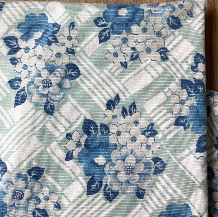 Two 50cm Square Cushion Covers Newly Hand-Made ... - Folksy