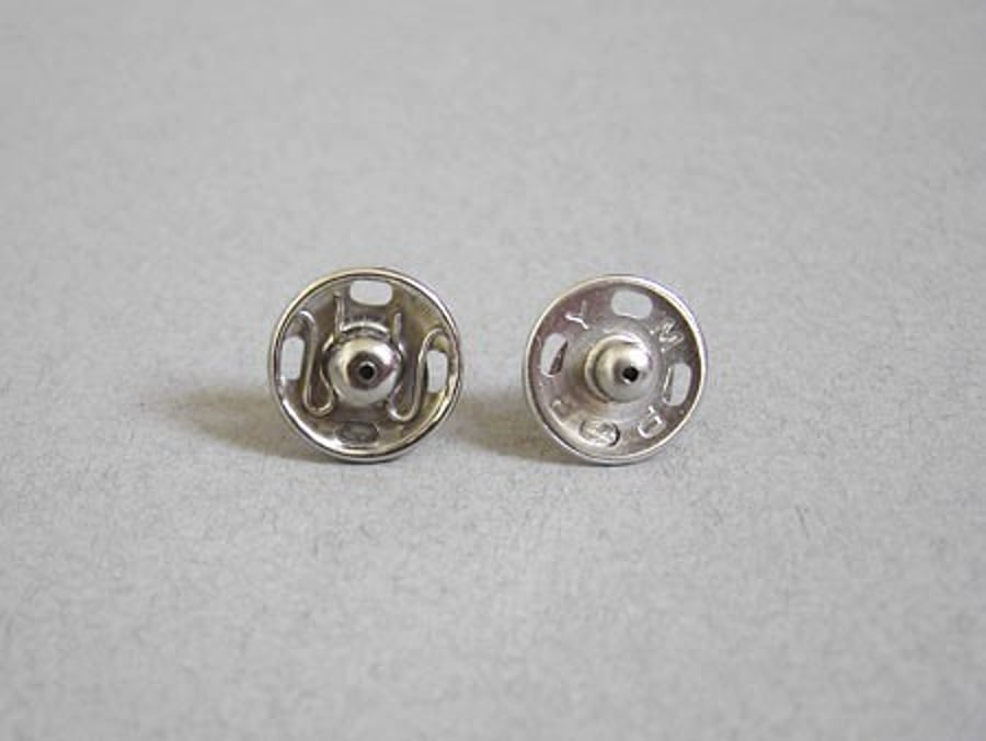 Popper earring studs - Folksy