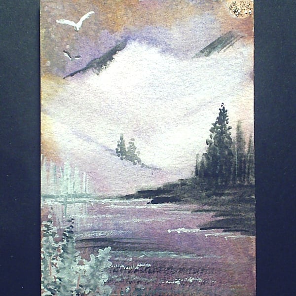 Art painting aceo original paintings - Folksy
