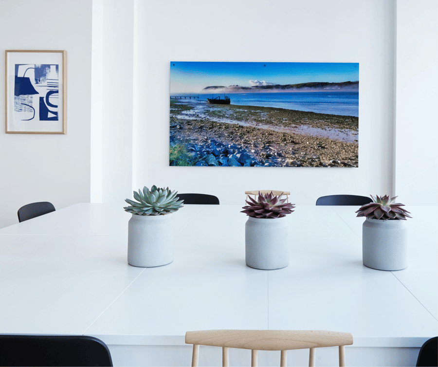 Mist Bank A View From Ferryside To Llansteffan ... - Folksy