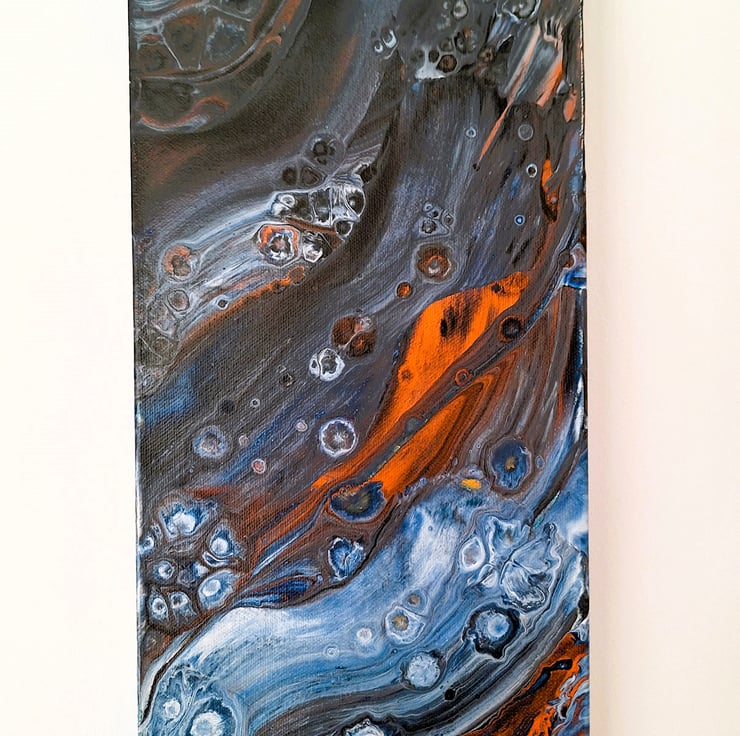 Unique Fluid Art Paintings – Contemporary Paint... - Folksy