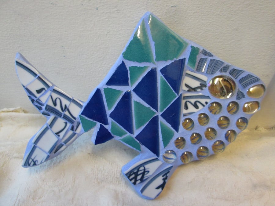 Mosaic Fish - Folksy