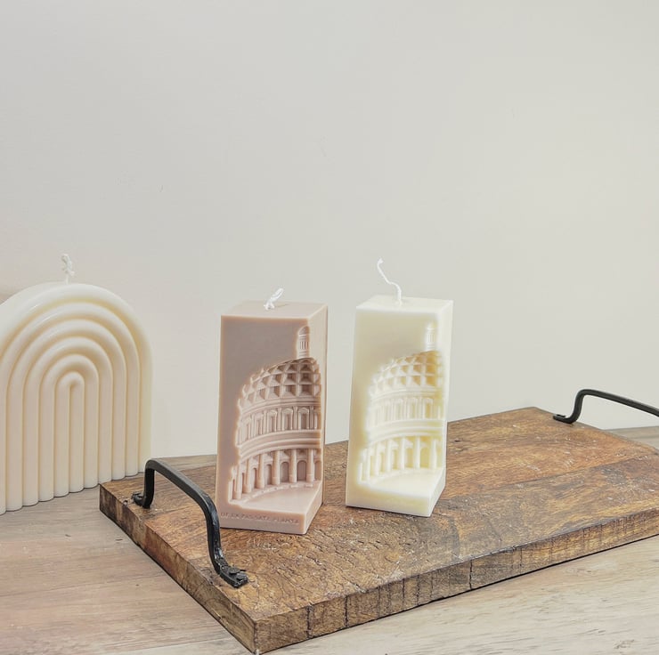 Roman Architecture Candles - Rome Dome Candle -... - Folksy