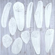 Autumn stick and stitch embroidery designs. Bot... - Folksy