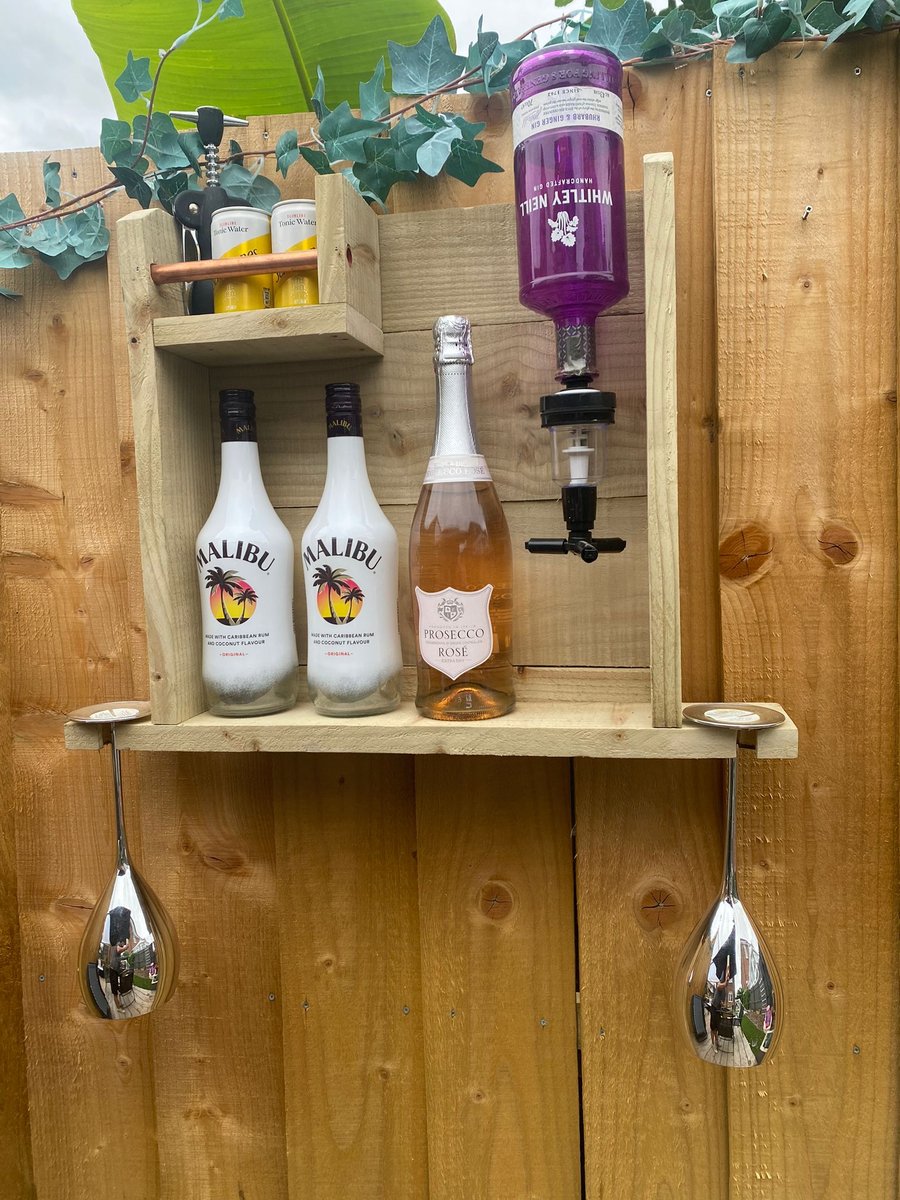 Wine & Gin Rack with 50ml optic - Folksy