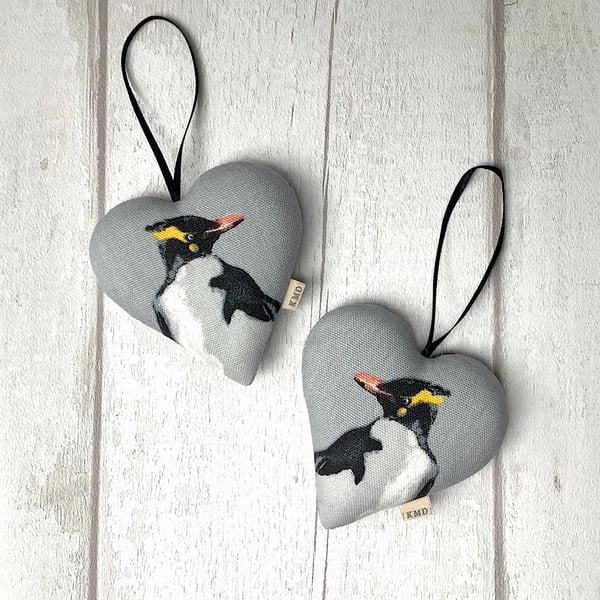 Hanging Heart - Penguins - Penguin - Folksy