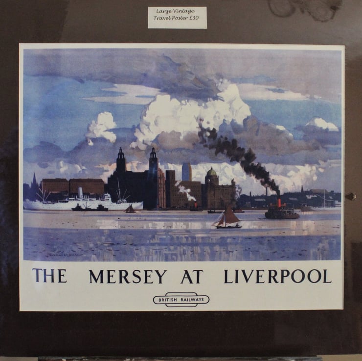Liverpool Vintage Travel posters A3 size - Folksy