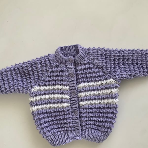 Handmade children's cardigans on Folksy