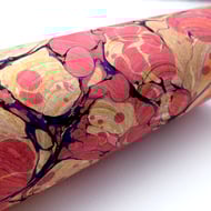 A4 Marbled paper sheet double marbled stone pat... - Folksy