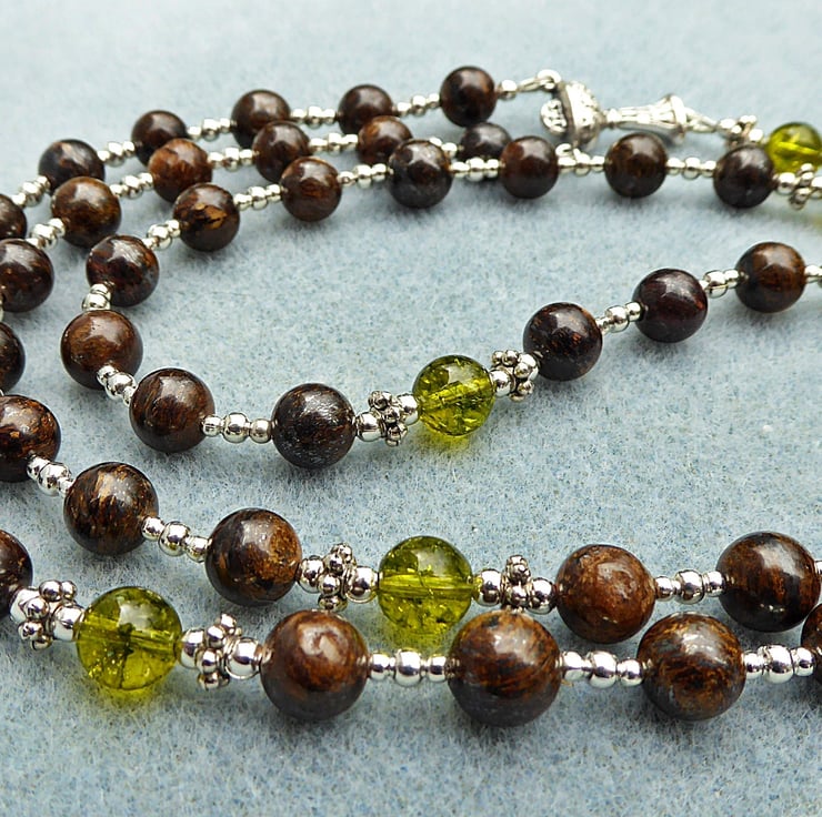 Catholic Dominican Five Decade Bronzite Rosary ... - Folksy Catholic Dominican Five Decade Bronzite Rosary ... - Folksy