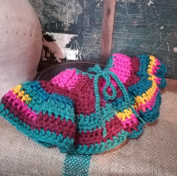 Edwardian Crochet Ruff Collar Circus - Folksy