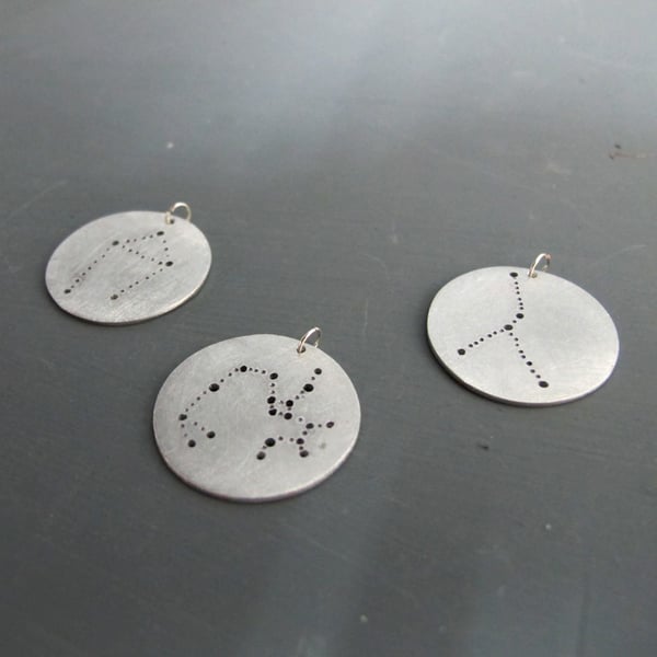 Star Sign Zodiac Constellation Charm Braclet or... - Folksy