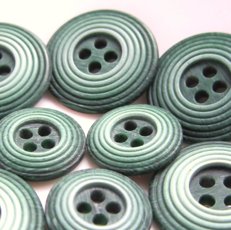 Green Gradient Buttons x13 - Folksy