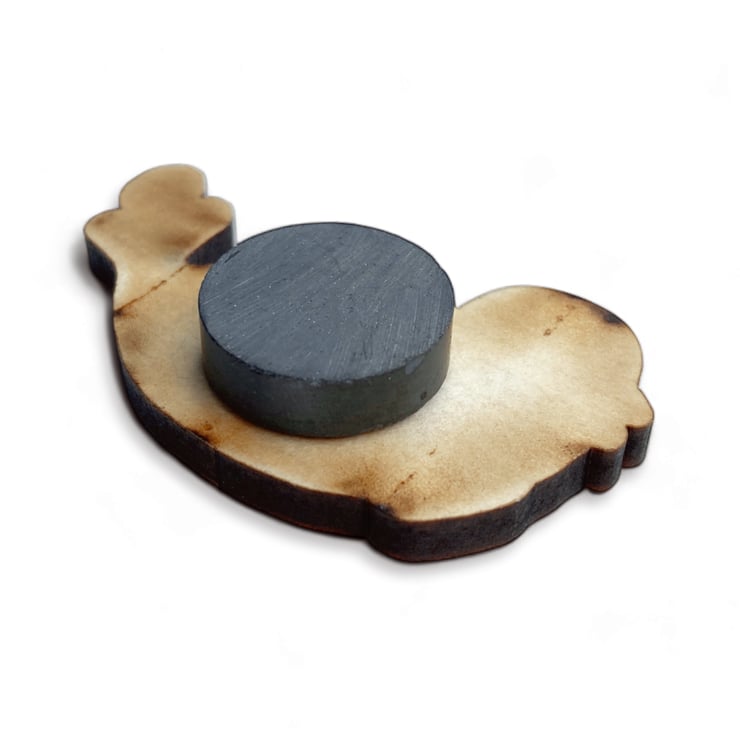 Seal Fridge Magnet - Maple Wood Magnet - Seasid... - Folksy