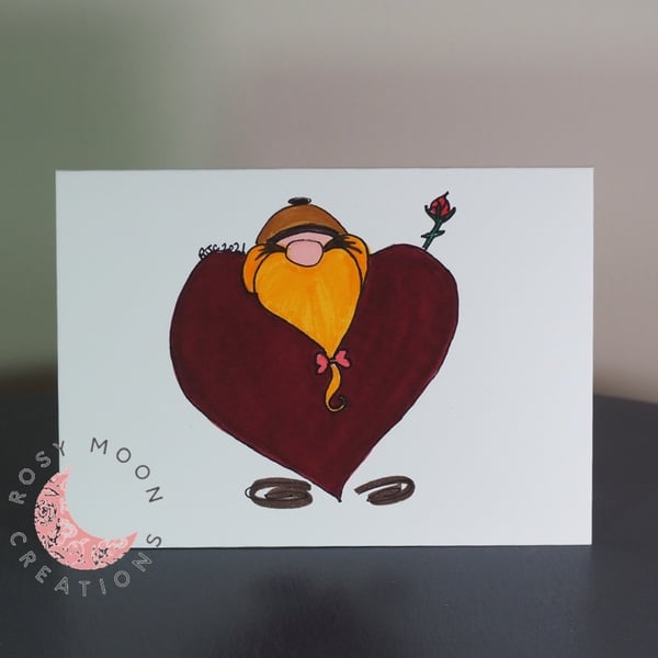 Loving Viking Card - Folksy