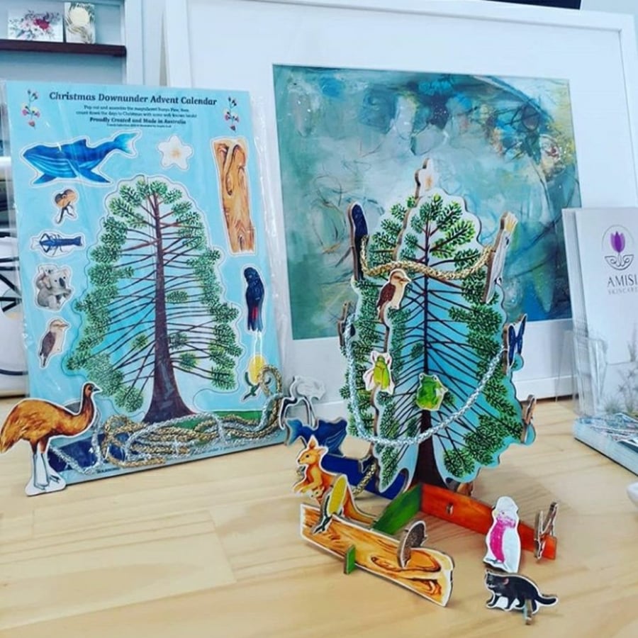 Australian Advent Calendar - Folksy