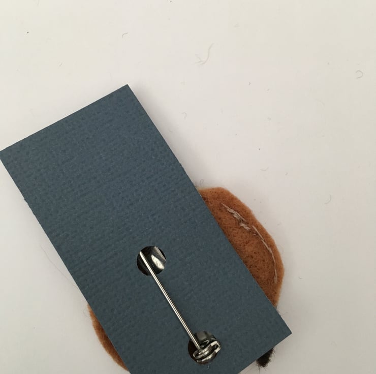 Felt badge - Folksy