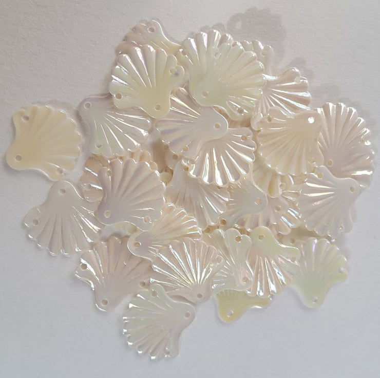 Shell Sequins - Folksy