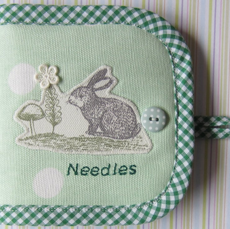 Rabbit Needle Case - Folksy