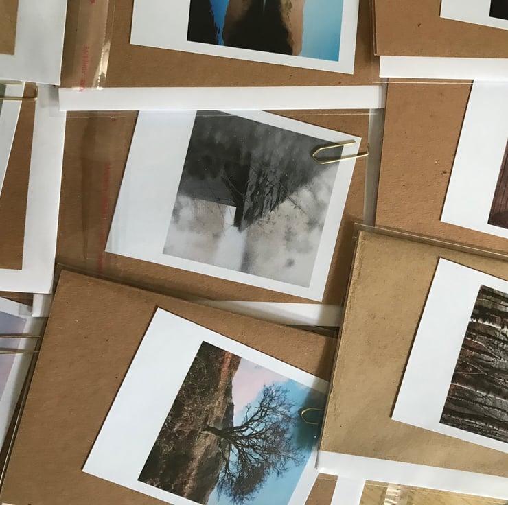 Set of 10 mixed “Polaroid” style photo cards: l... - Folksy