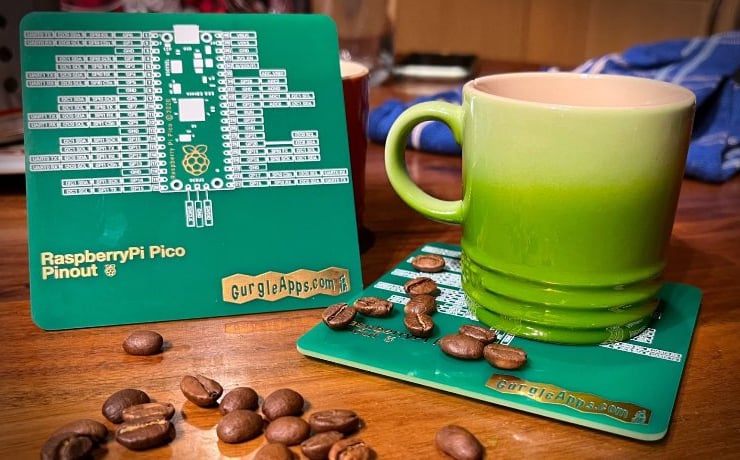 Bundle - VS Code Cheat Sheet Coaster and Raspbe... - Folksy