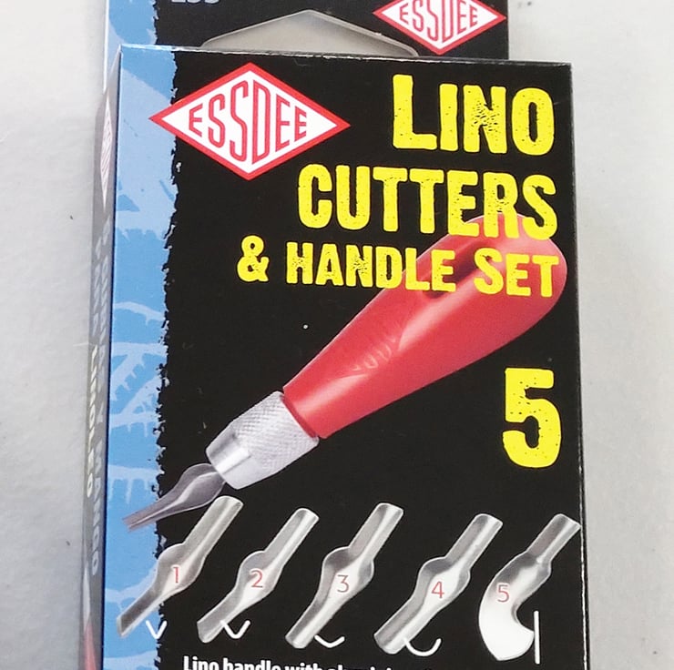 Lino printing bundle - 10 mixed size traditiona... - Folksy