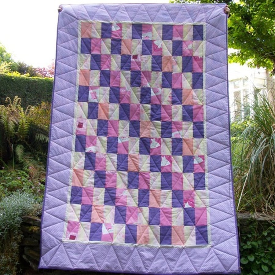 One For the Girls! Single Bed Quilt - Folksy