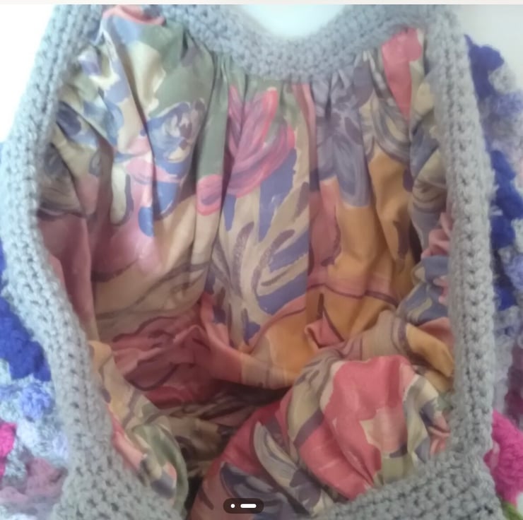 Pretty crochet bag - Folksy
