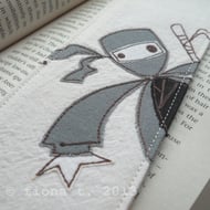 ninja bookmark - Folksy