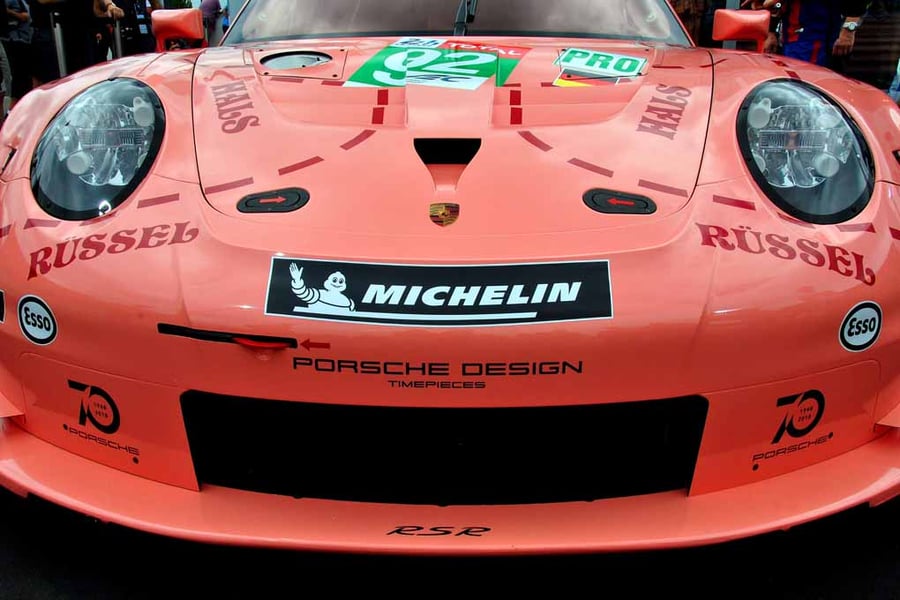 Porsche 911 RSR Pink Pig Sports Car Photograph ... - Folksy