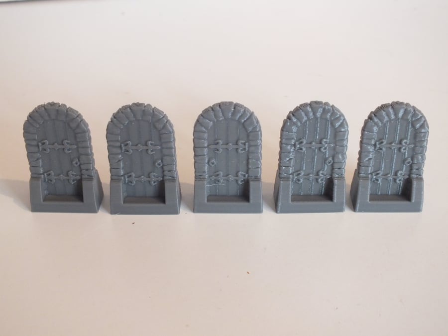 Heroquest 5 x Closed Doors - Games Workshop - R... - Folksy