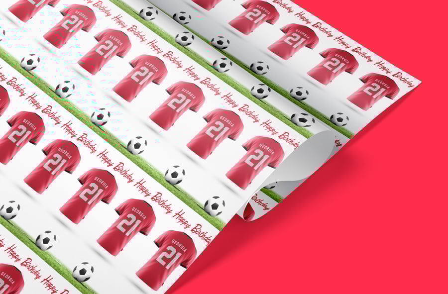 Personalised Manchester United Football Jersey ... - Folksy