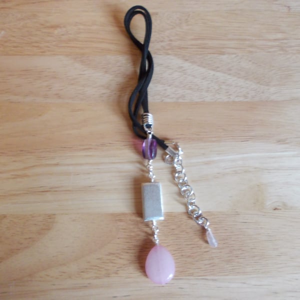 Multi stone drop pendant - Folksy