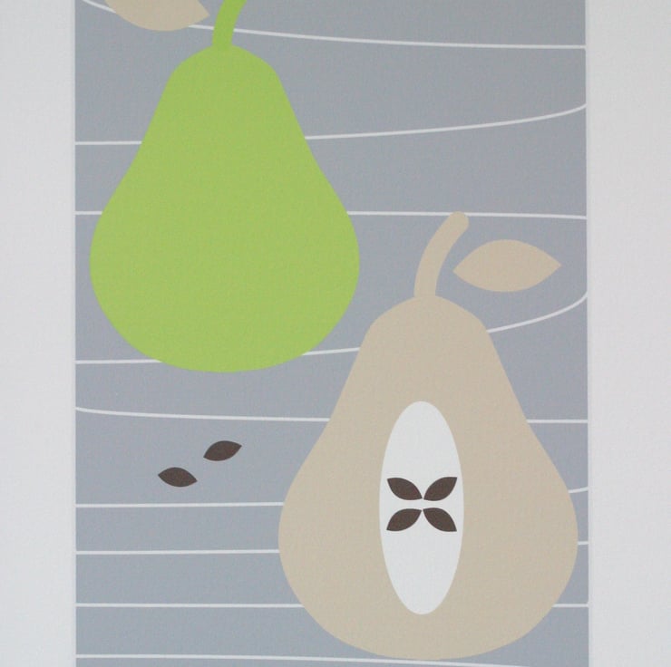 Pears Print A4 - Folksy