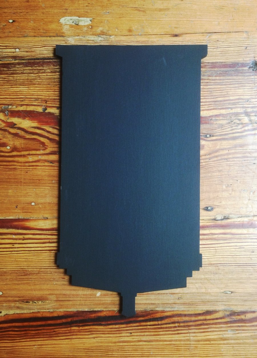 Doctor Who Tardis Shaped Blackboard - Folksy